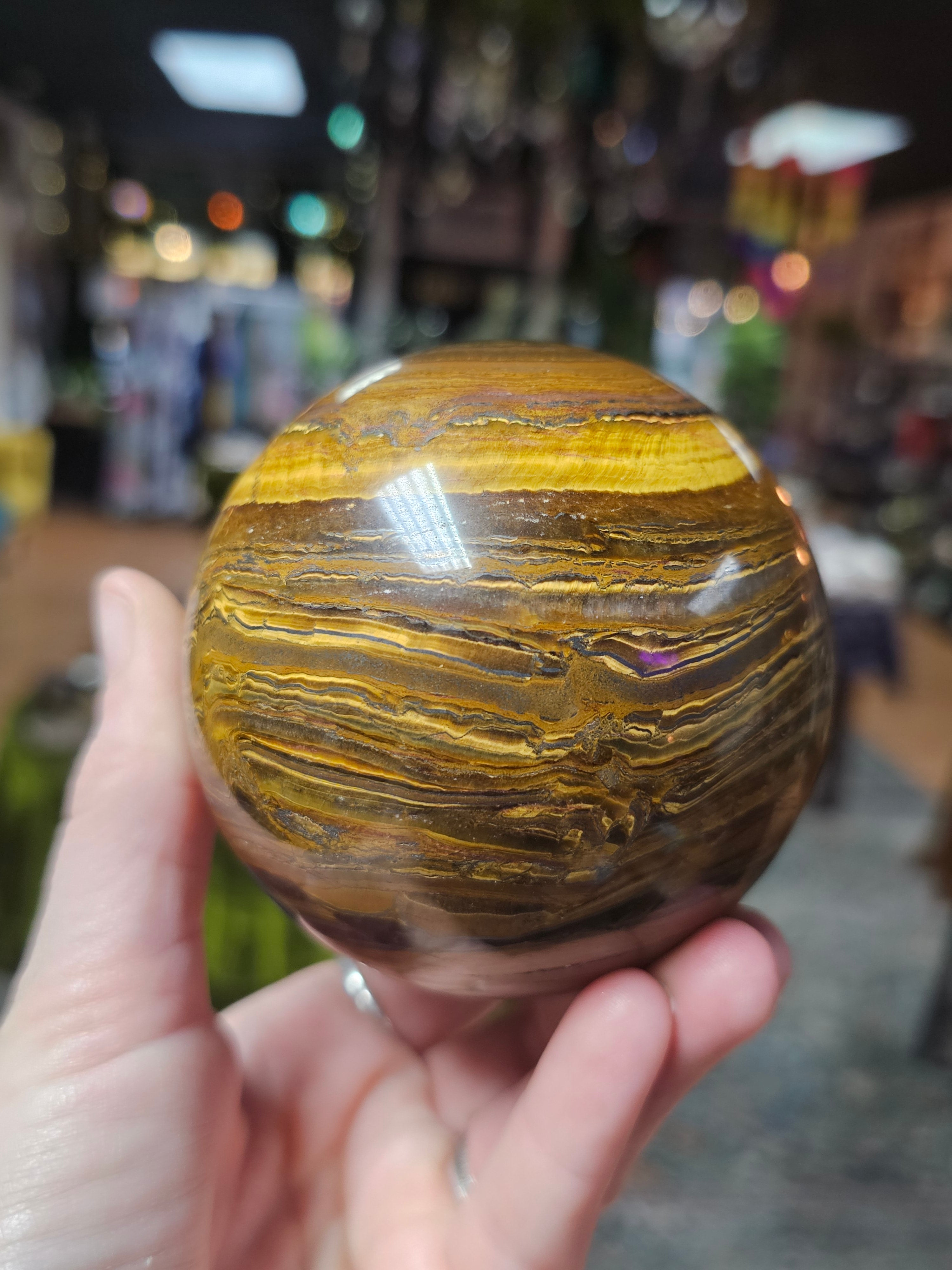 Tigers Iron Sphere – The Crystal Cellar